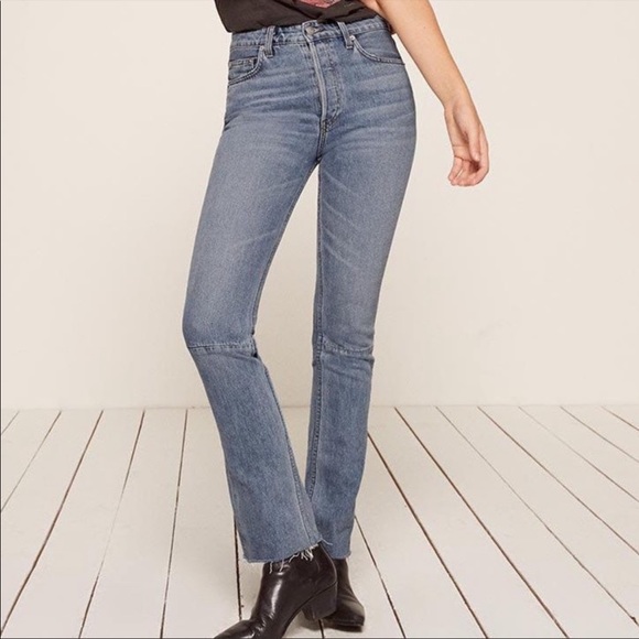 Reformation | Jeans | Nwt Reformation Petite Brooke High Rise Straight Jean 27p | Poshmark
